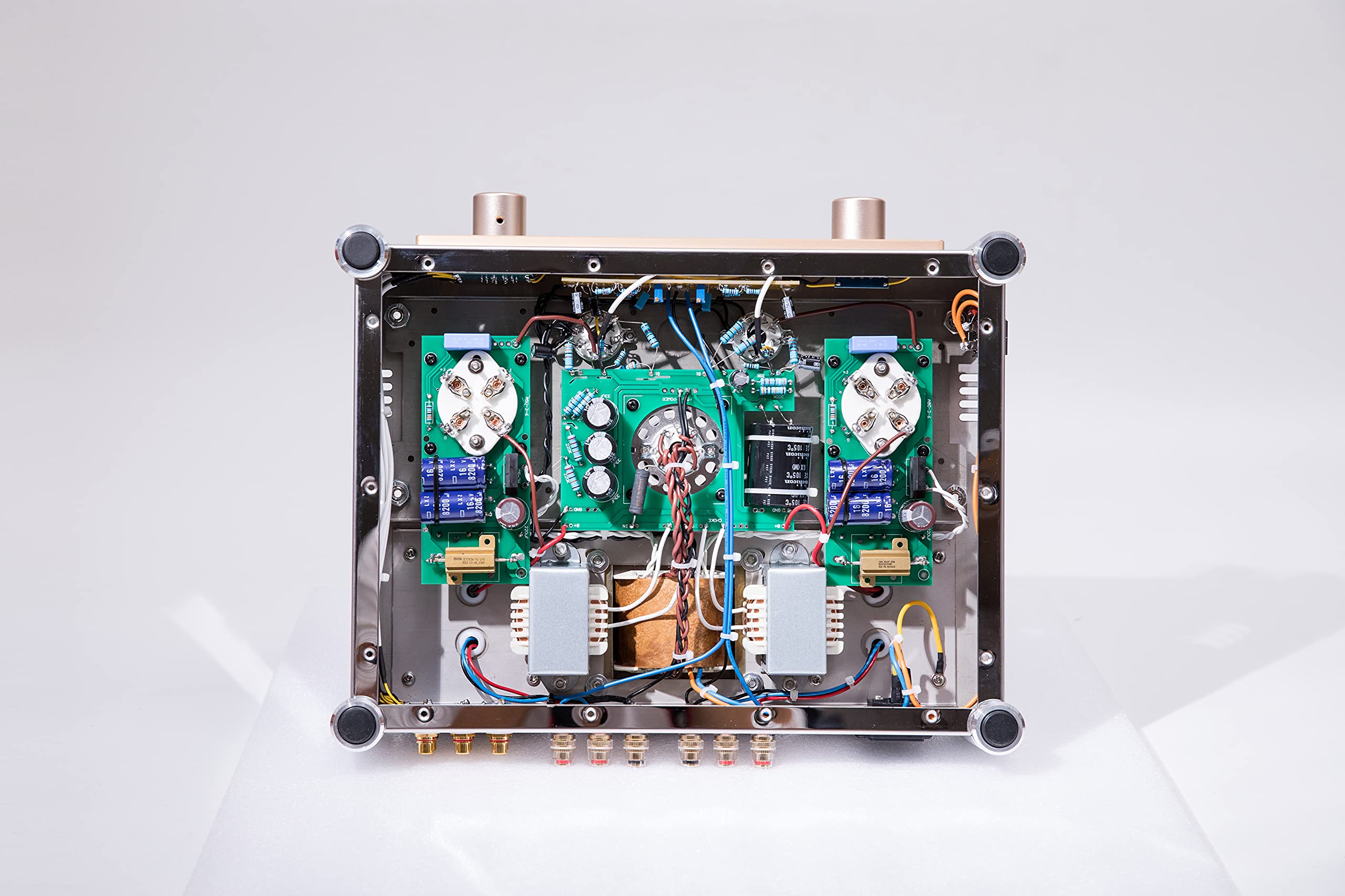 BoyuuRange REISONG A50 MKIII 300B HiFi Intergrated Tube Amplifier Single-end Class A Valve Amp with Tube Cage