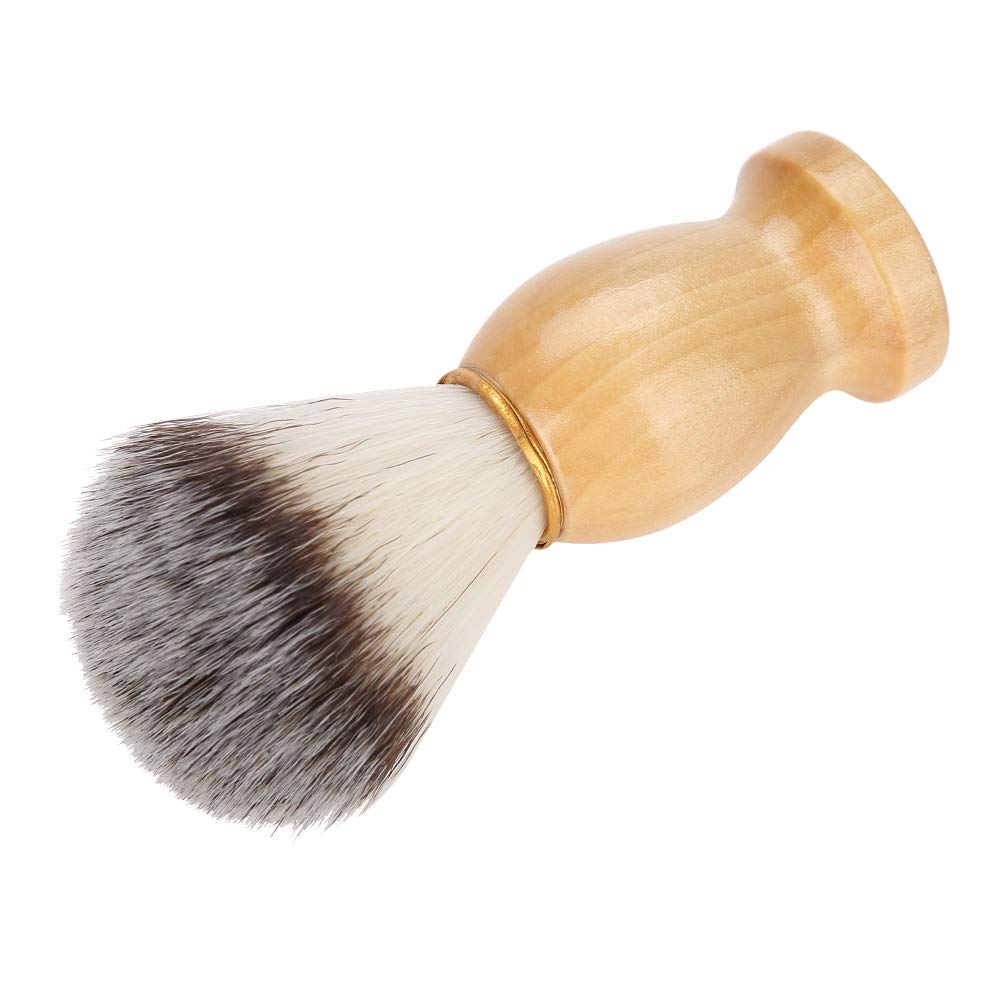 Sonew Beard Shaving Set, Professional Atainless Steel Bowl Holder Brush Shaving Tool Mustache for Men