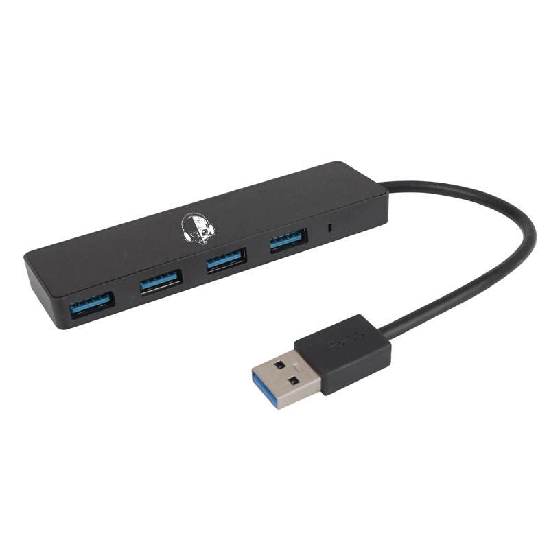 Aliens Tech: 4-Port USB 3.0 Hub, Ultra-Slim for Laptop, PC, Xbox, and More