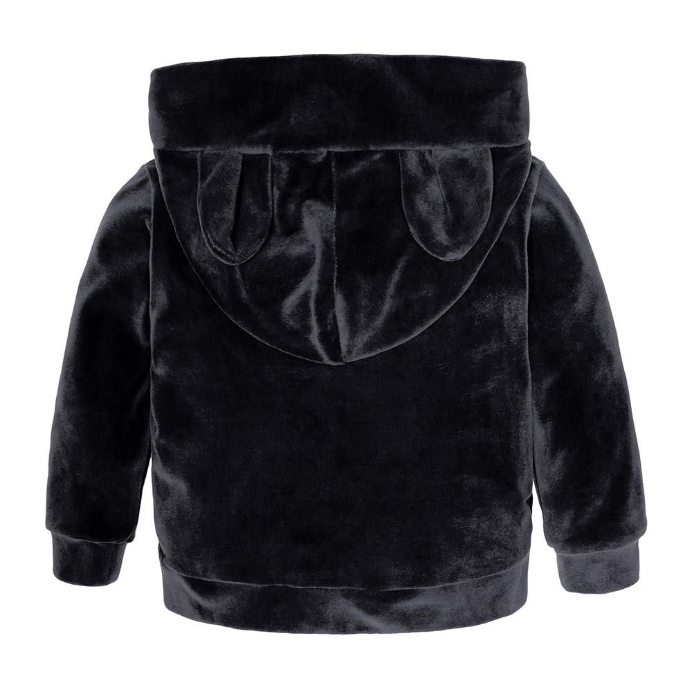 Kids Tales Baby Boys Girls Cute Ear Hooded Fleece Pullover and Pants Outfits Set