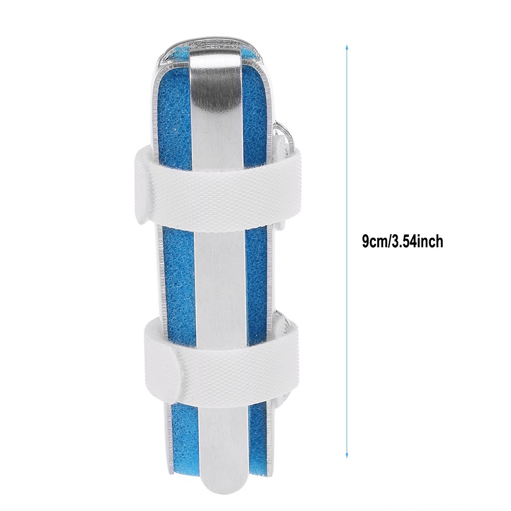 3 Sizes Aluminium Finger Hand, Thumb Stabilizer Lightweight Thumb Brace Support Thumb Sprains Recovery Injury Pain Bending Deformation