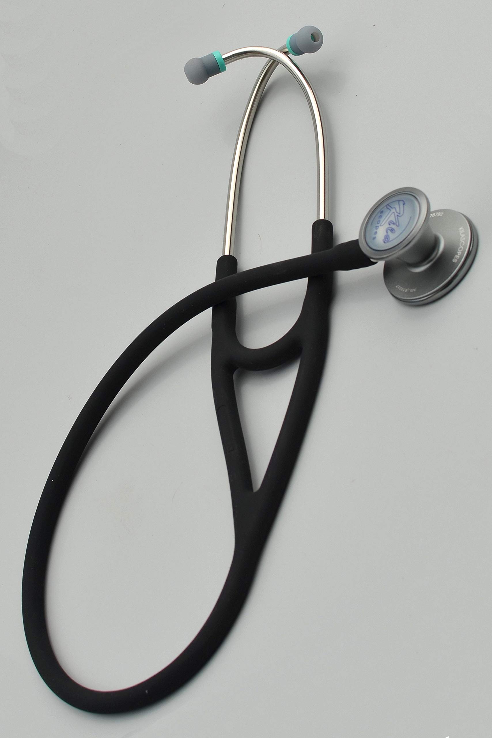 Kila Scopes Specialist Stethoscope - Professional Dual Head Cardiology & Diagnostic Stethoscope for Doctors and Nurses - with Accessories, K751 Black