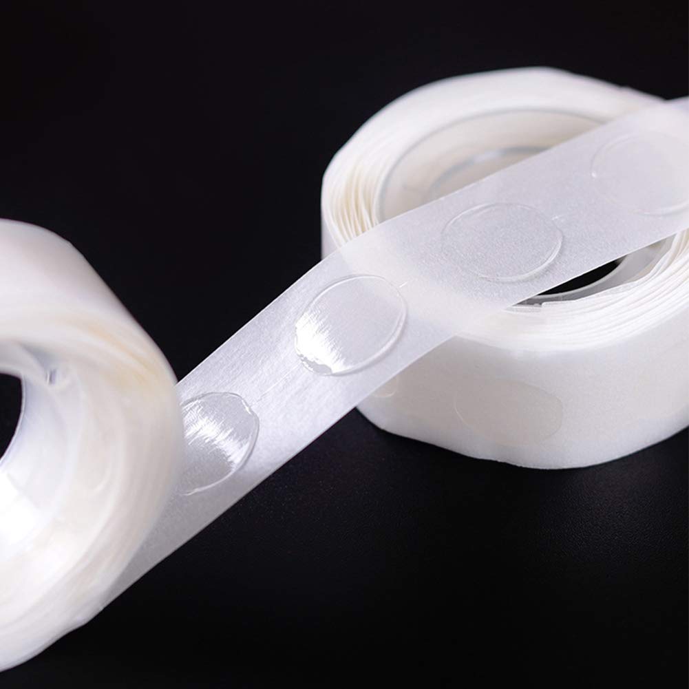 600 Glue Point Balloon Dot Glue Sticker, 6 Rolls Non-Liquid Glue Removable Craft Adhesive Point Tape for Party Arts DIY Balloon Decorations