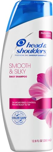 Head & Shoulders and Smooth Silky Paraben Free Dandruff Shampoo, Lemon, 12.8 Fl Oz