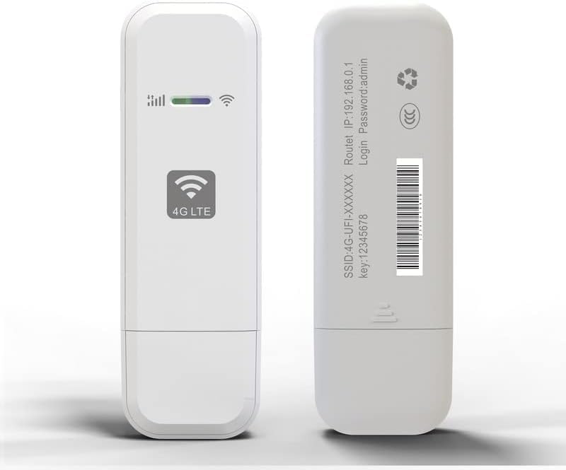 4G LTE USB Wireless Router with SIM Card Slot, High Speed Portable Mini WiFi Hotspot Devices
