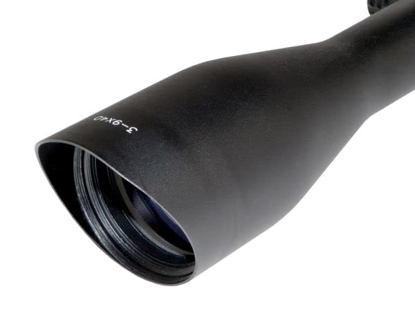 3-9X40 Scope with Mil Dot Range Estimator Reticle
