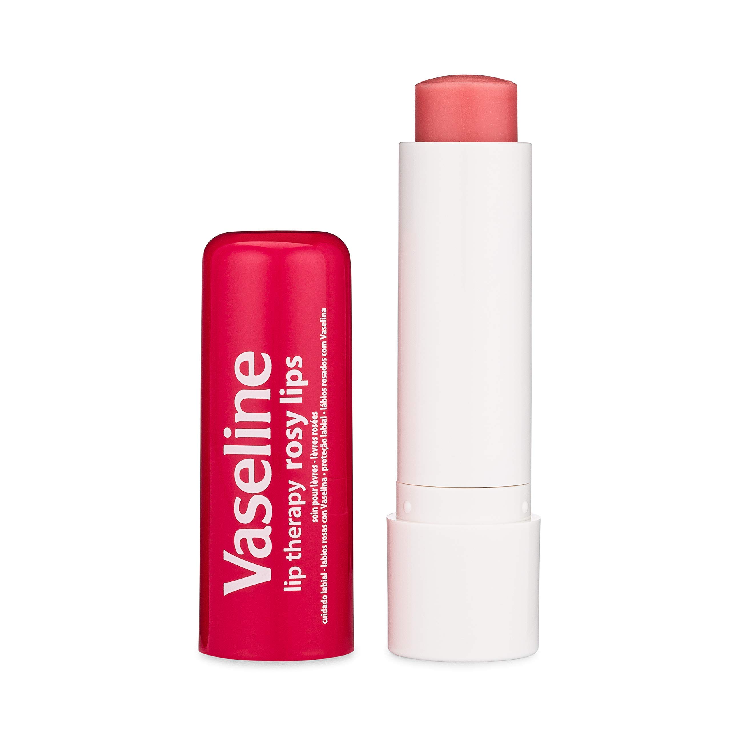 Vaseline Lip Therapy Stick with Petroleum Jelly (Rosy, 0.16 Ounce (Pack of 2))