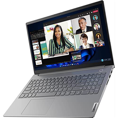 Lenovo ThinkBook 15 Gen 4 15.6" FHD Touchscreen (12th Gen Intel 10-Core i7-1255U, 16GB RAM, 1TB PCIe SSD, Narrow Bezel IPS) Business Laptop, Backlit Keyboard, Fingerprint, Thunderbolt 4, Win 11 Pro