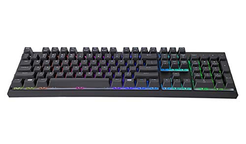 Cooler Master MasterSet MS120 Gaming Keyboard & Mouse Combo, Floating, Clicky Full RGB LED Backlit, On the Fly