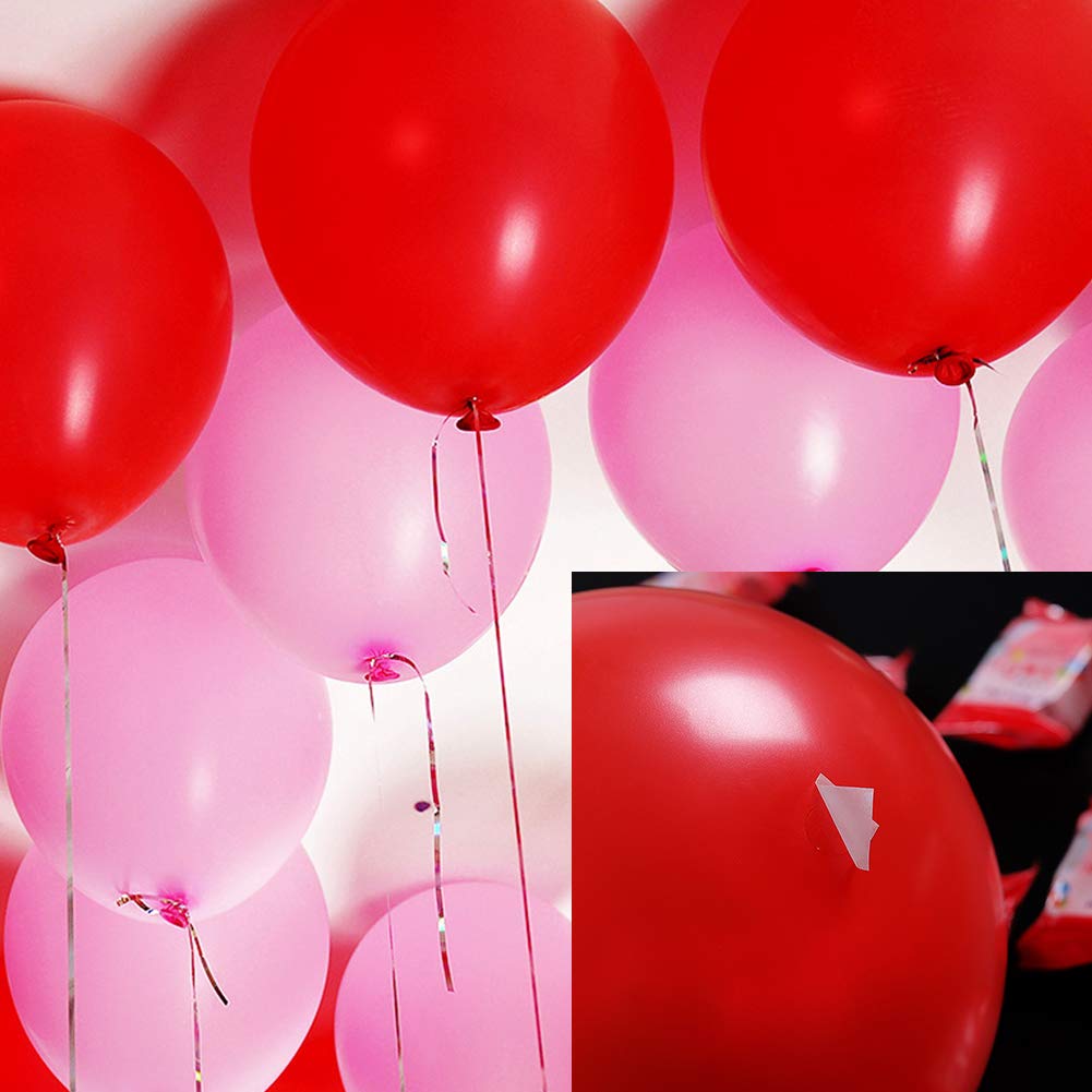 600 Glue Point Balloon Dot Glue Sticker, 6 Rolls Non-Liquid Glue Removable Craft Adhesive Point Tape for Party Arts DIY Balloon Decorations