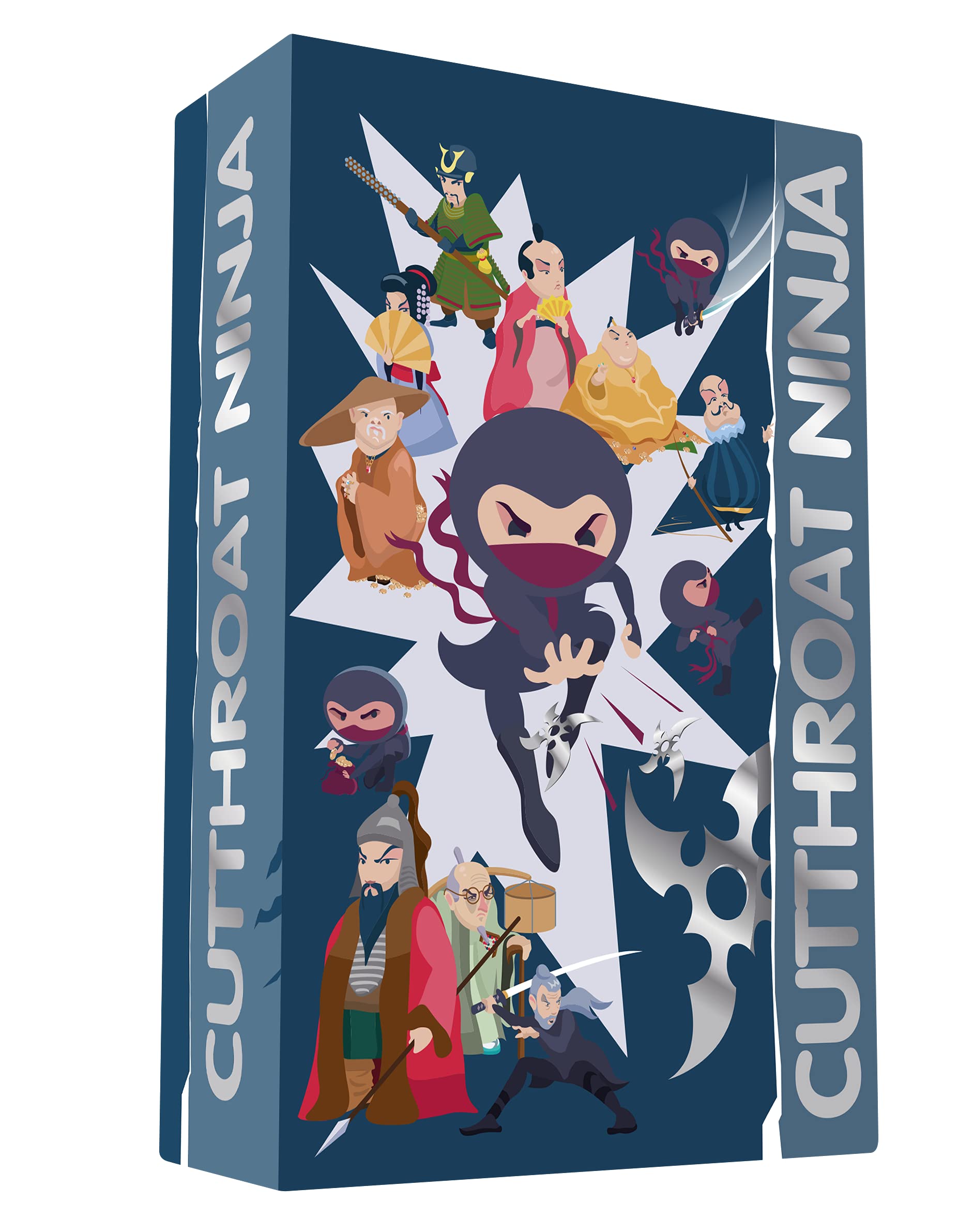 Cutthroat Ninja: Board Game A Strategy Card Game - A Race to The Finish
