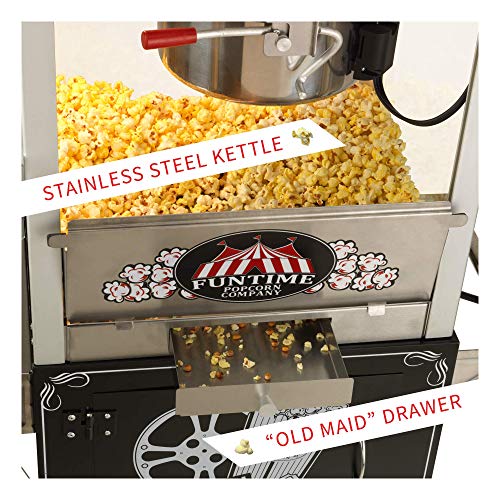 Funtime Palace Popper 16-Ounce Commercial Bar Style Popcorn Popper - FT1665PP