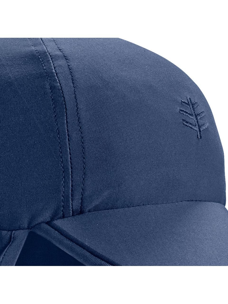 Coolibar UPF 50+ Baby Splashy All Sport Hat - Sun Protective (2-3T- Navy)