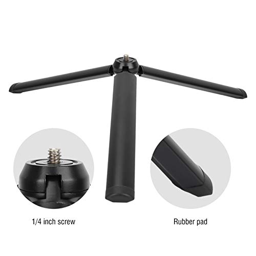 Action Camera Tripod, Aluminium Alloy High Bearing Capacity Phone Tripod Stand, with Anti-Slip Rubber Mat for Gimbal Phone