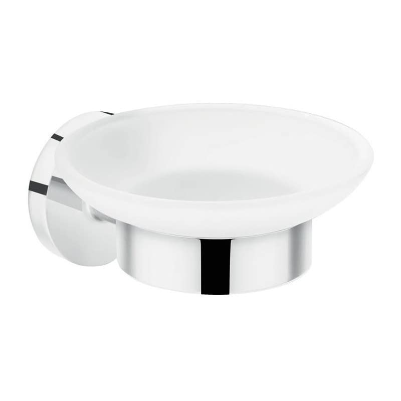hansgrohe Soap Dish 2-inch Modern Chrome, 41715000 Accessories