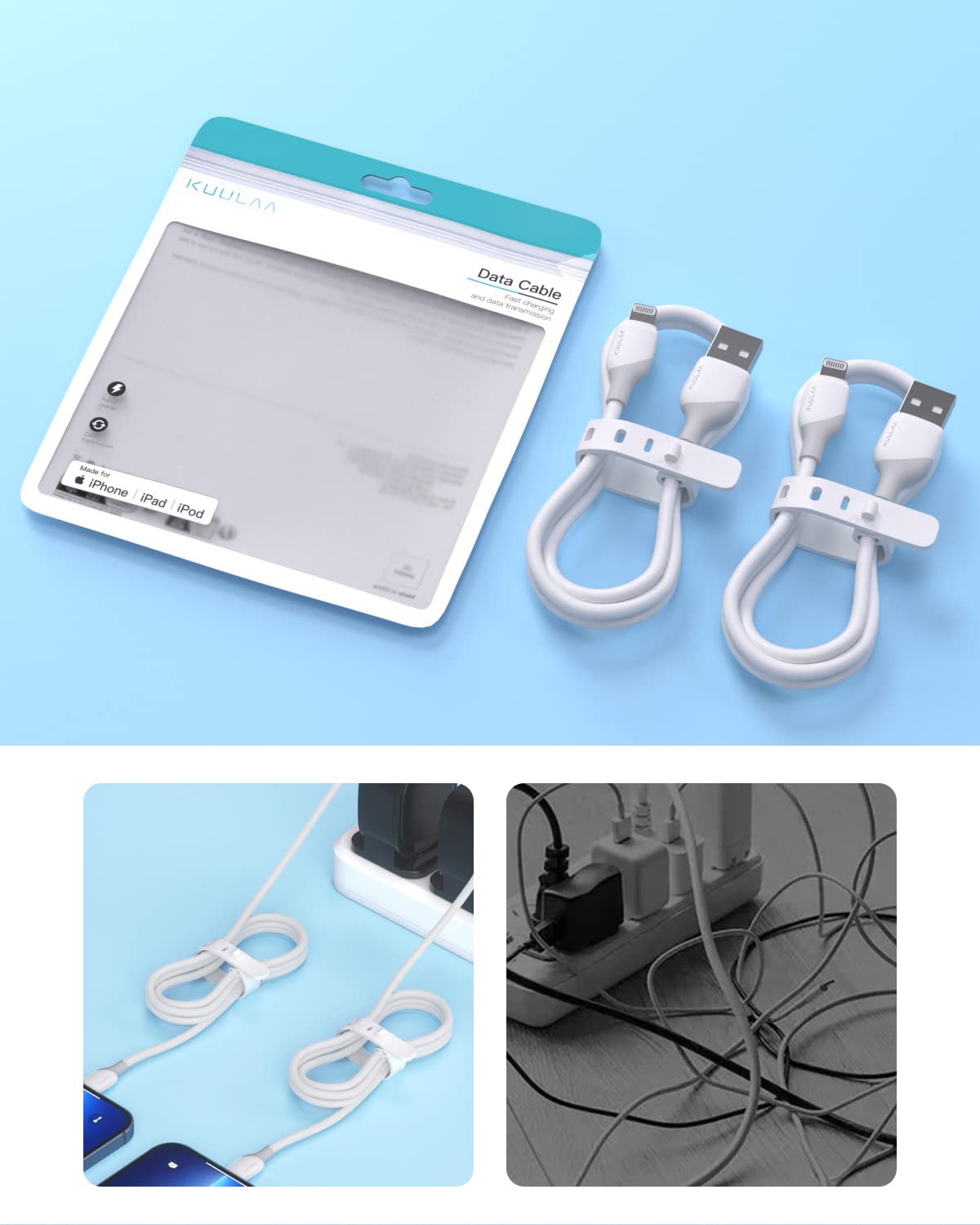 540° Rotating Magnetic Charging Cable USB C Magnetic Phone Charger Cable 3 in 1 2.4A Fast Charge Cord for iPhone Samsung Moto Oneplus Android Tablet TWS Earbuds Gamepad (1m)