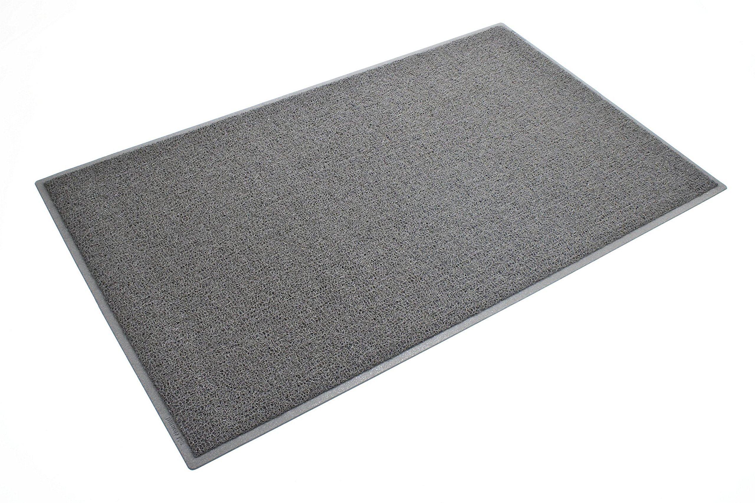 3M Nomad Medium Traffic Backed Scraper Matting 6050, Gray, 3 ft x 5 ft