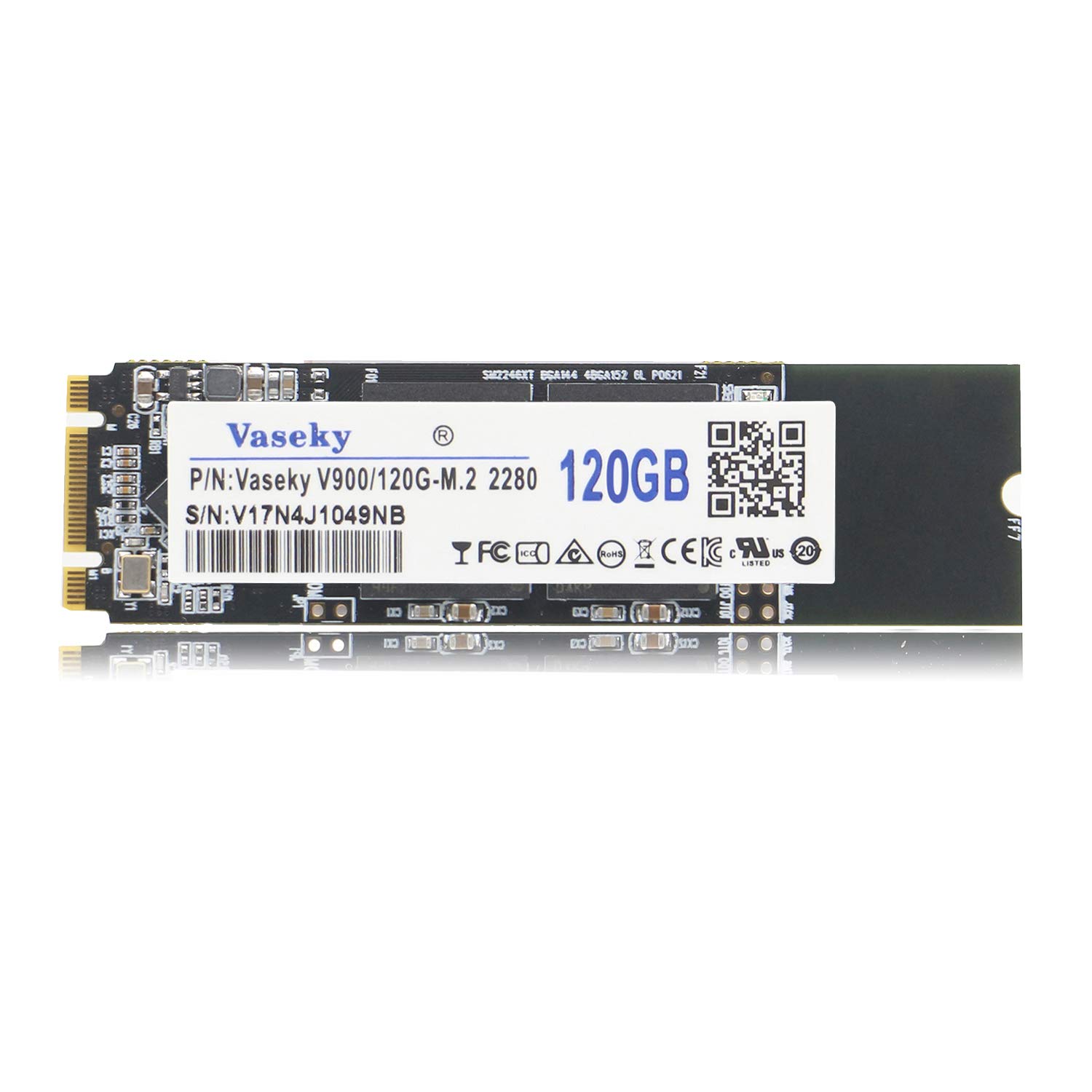 Ai5G M.2 2280 SSD NGFF MLC SSD Computer Solid State Drive Disk 80x22mm (120G)