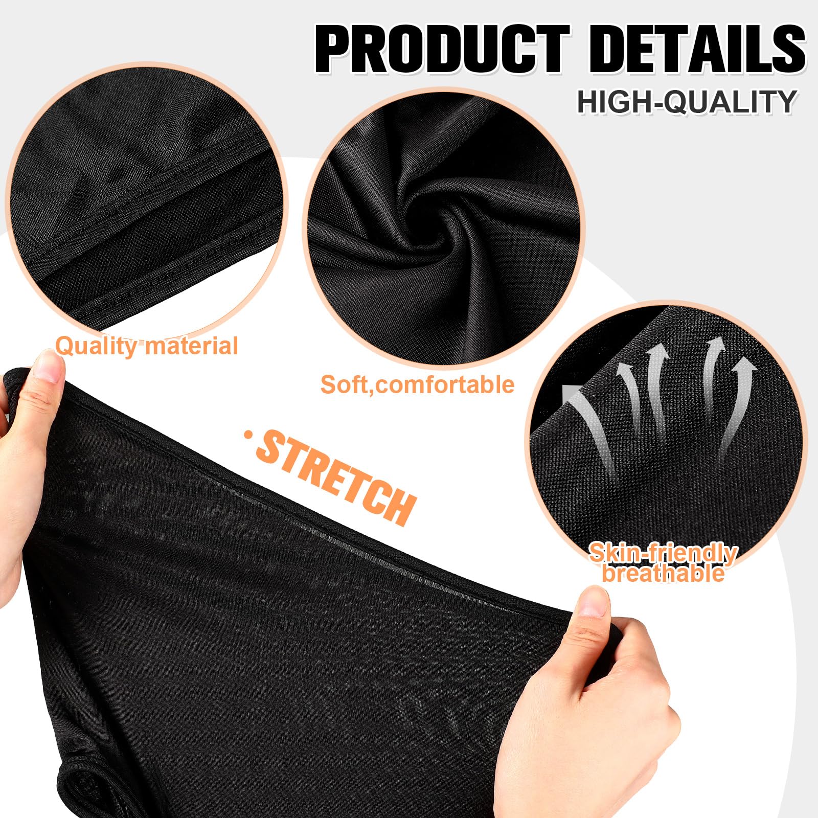 60 Pcs Balaclava Face Masks Men Full Face Cover Balaclava Mask PasamontaƱas Ski Mask Winter Mask for Men Women (Black)
