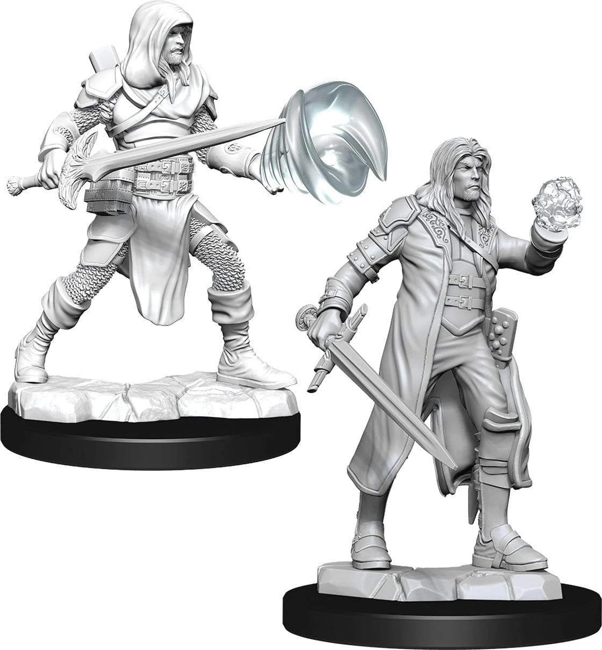 D&D Nolzur's Marvelous Miniatures: Multiclass Fighter + Wizard Male
