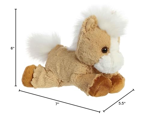Breyer Aurora® Exquisite Palomino Stuffed Animal - Realistic Detailing - Imaginative Play - Brown 8 Inches