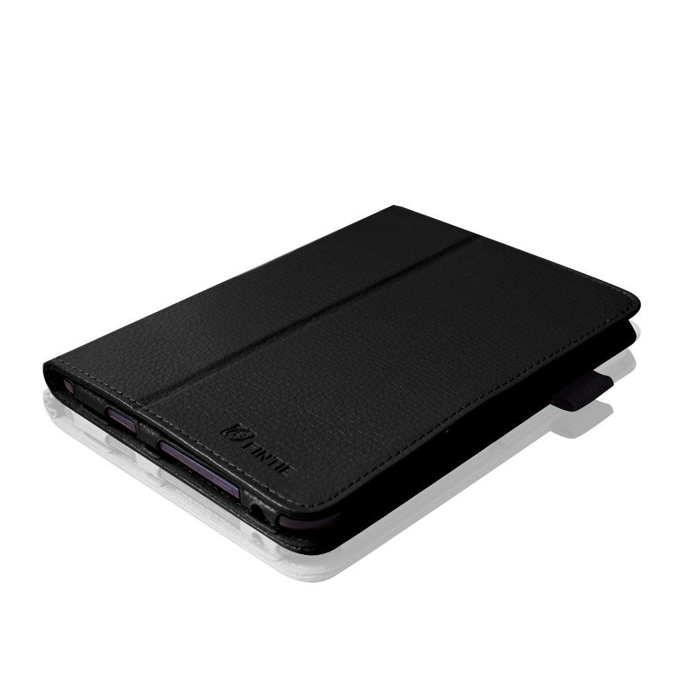 Fintie Folio Case for Kindle Fire HD 7" (2012 Old Model) - Slim Fit Leather Cover with Auto Sleep/Wake Feature (Will only fit Amazon Kindle Fire HD 7, Previous Generation - 2nd), Black