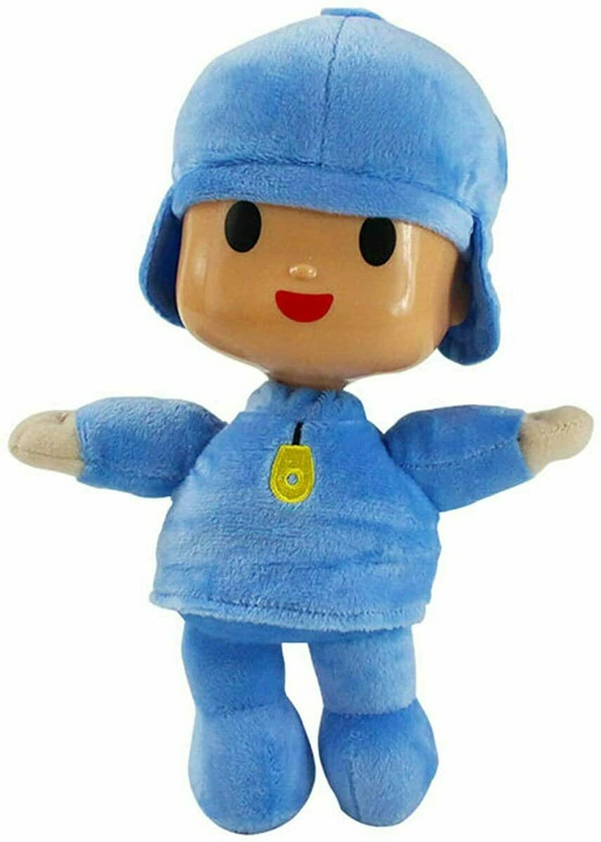 Bailey Pocoyo Plush 12" / 30cm Pocoyo & Elly 2pces Set Doll Stuffed Animals Figure Soft Anime Collection Toy