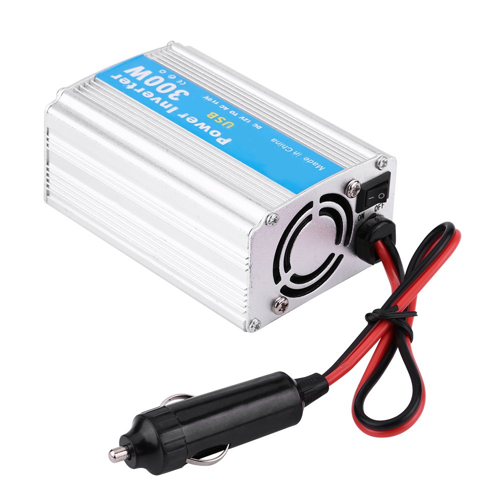 300W DC 12V to AC 110V Car Power Inverter Converter USB Adapter