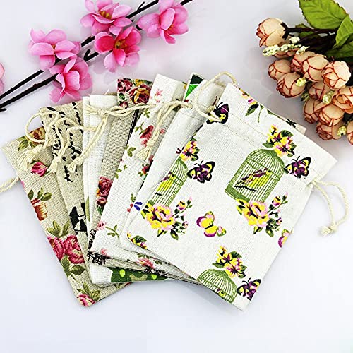 500Pcs Multi Colors Styles Drawstring Jewelry Bag Cotton Cloth Gift Bags 1014cm Gifts Packing