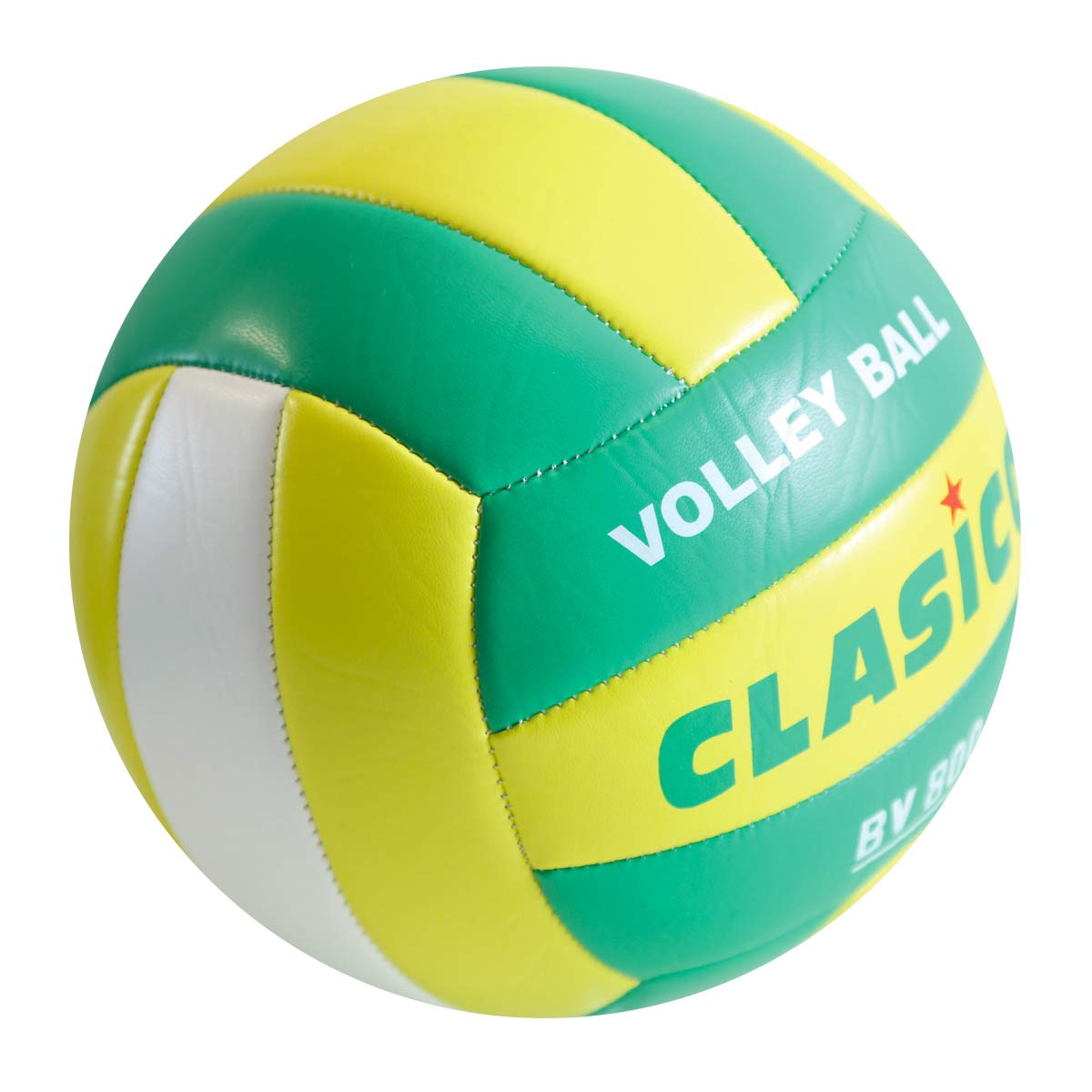 Actvivid Clasico Outdoor Beach Volleyball Gifts for Childs,Come with Pump and Needle (Yellow)