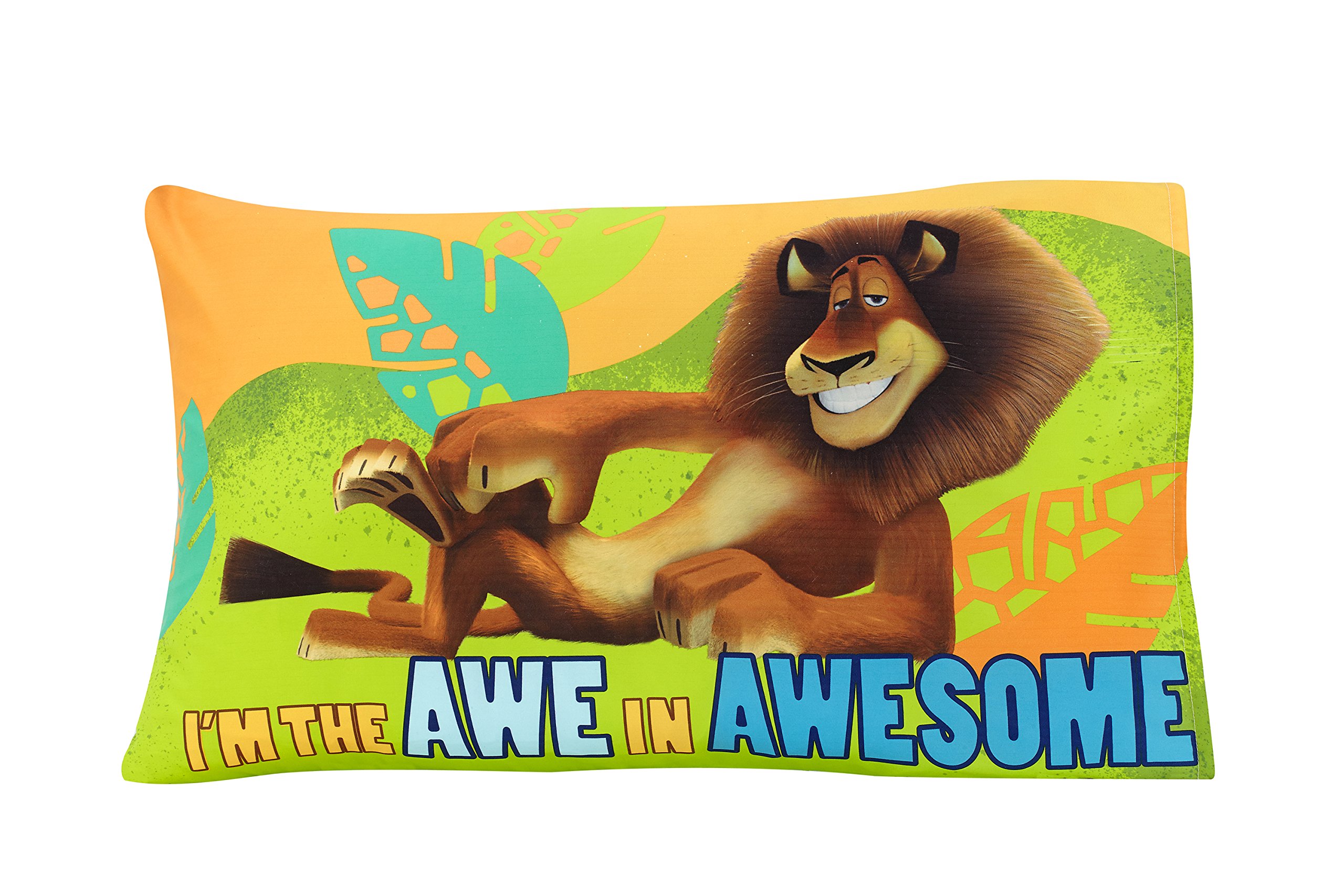 Disney DreamWorks Animation Madagascar Behold My Mane 4 Piece Toddler Bedding Set, Toddler, 1 Count (Pack of 1)