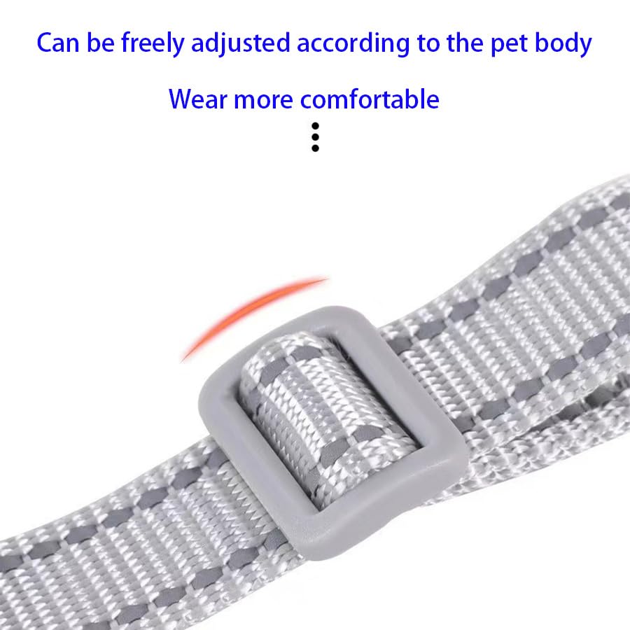 AILEVERS Easy Walk Dog Harness - No Pull Dog Harness，Dog Harness Collar and Leash Set Step in Pet Harness for Small Medium Dogs and Cats Outdoor Walking Running， Dog Vest Harnesses (Pink, XS)
