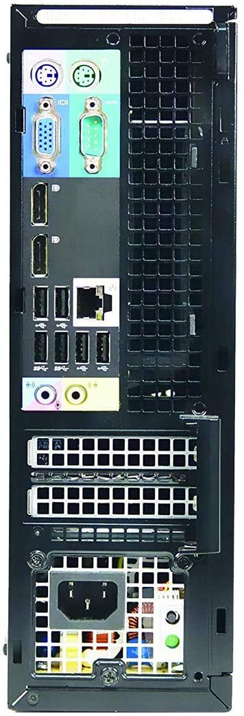 Dell Optiplex 7010 PC with 2 x 24 FHD Monitors, AC600Mbps WiFi, Wireless Keyboard and ,GEl pad, i7, 16GB , 1TB SSD Storage, Windows 10 (Renewed)
