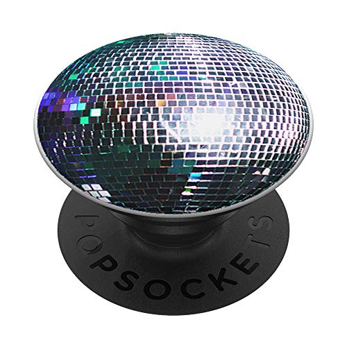 Modern Original Colorful Dimensional Disco Ball PopSockets PopGrip: Swappable Grip for Phones & Tablets