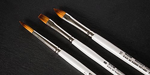 Kum 514.08.11-Memory Point Brushes, MemTip Pin SL# 12, Slanted Shape, Pack of 1
