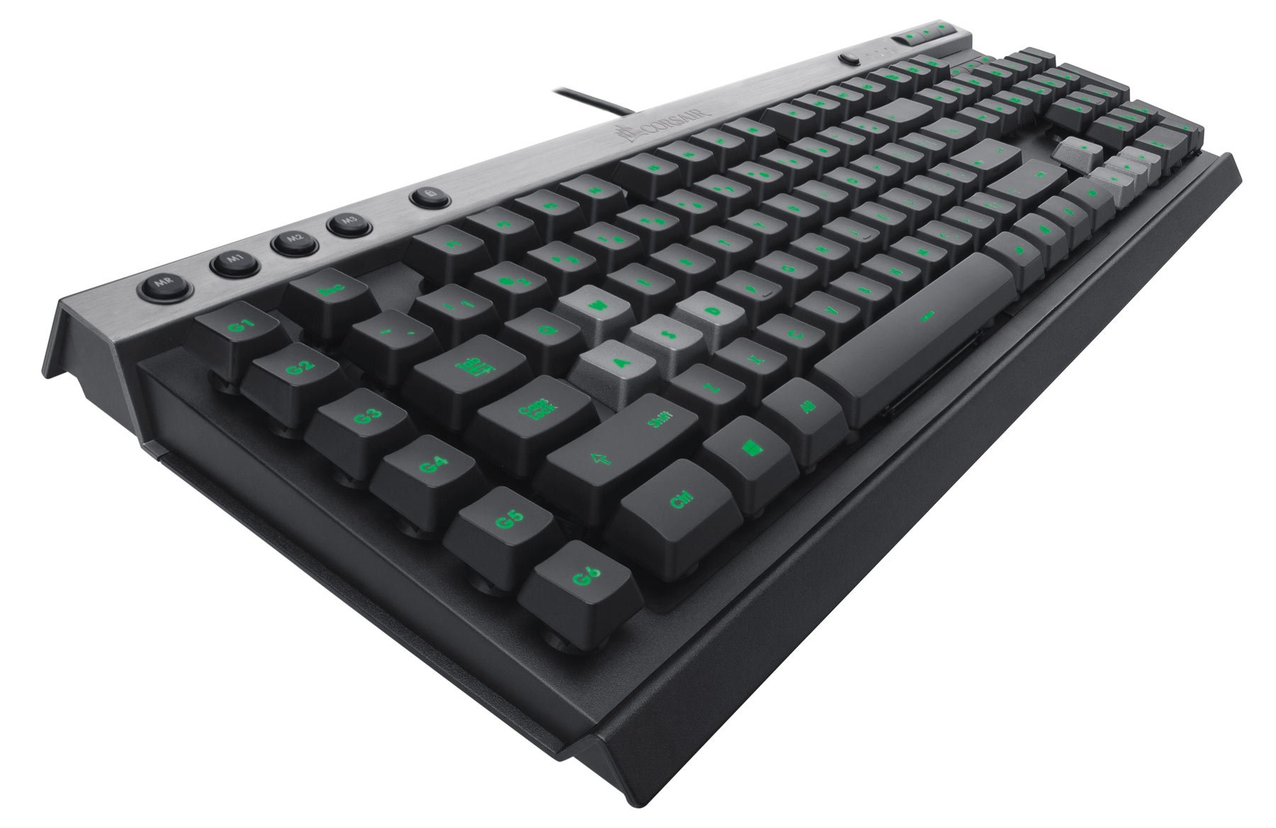 Corsair K40 Gaming Keyboard, 6 Programmable G Keys, Backlit Multicolor LED (CH-9000223-NA)