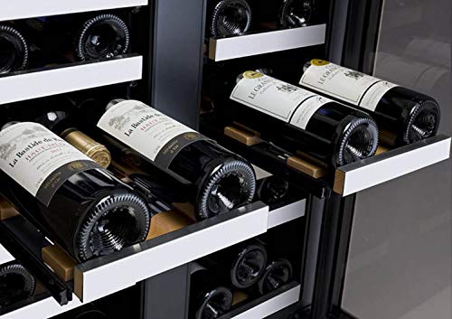 Allavino FlexCount VSWR36-2SSFN - 36 Bottle Dual Zone Wine Refrigerator with French Doors