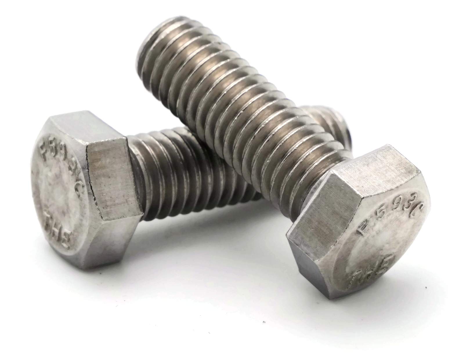 Hex Tap Bolt 18-8 Stainless Steel - 3/8"-16 x 1-1/2" Qty-100