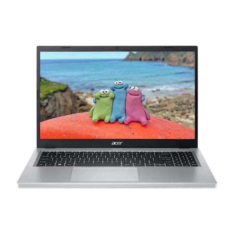 acer Aspire 3 Slim Laptop, 15.6" FHD(1920x1080) IPS Display, AMD Ryzen 3 7320U, 4 Cores Processor, 8GB LPDDR5 RAM, 512GB SSD, Webcam, Wi-Fi 6, Windows 11S, EAT Cloth