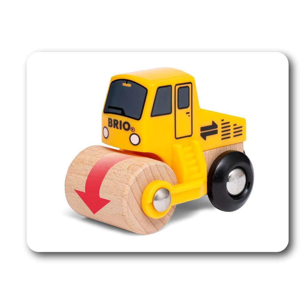 BRIO Construction Vehicles - Premium Wooden Toy Train Set | Fun and Educational | Easy Magnetic Couplings | FSC Certified Wood | Ideal Christmas or Birthday Gift