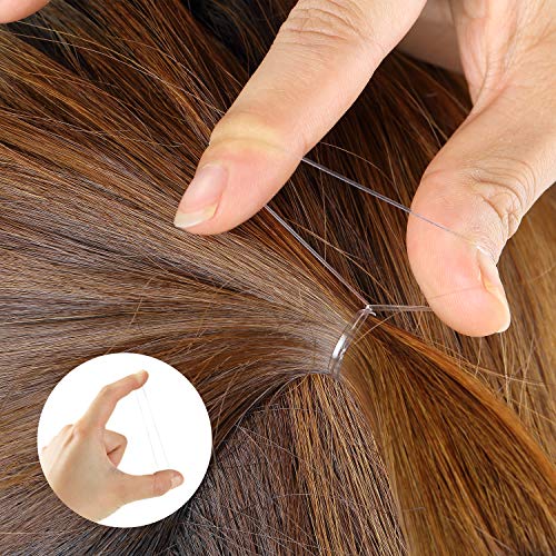 Mr. Pen Hair Tie, 800 Count, Clear Elastic Rubber Bands for Hair Design, Hairstyling, Ponytails, Wedding Hairstyle, and More