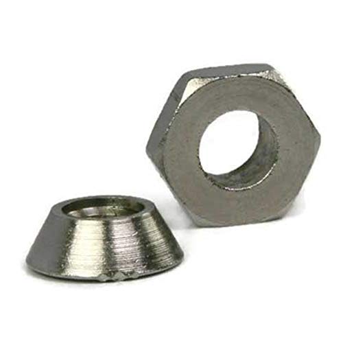 Stainless Steel Sign Mounting Hardware Carriage Bolt with Security Nuts Kit 5/16"-18 x 2" for U Channel Post - 48 Pieces