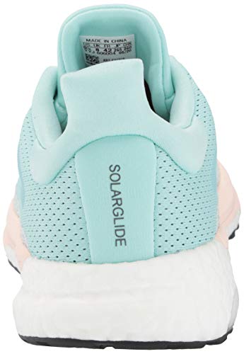 adidas Women's Solar Glide 3 Running Shoe, Frost Mint/White, 5.5