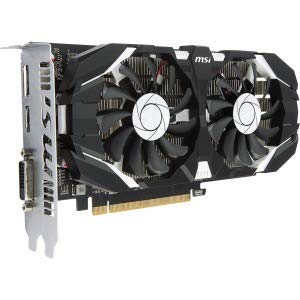 MSI 4GB NVIDIA GeForce GTX 1050 TI OC GDDR5 DVI/HDMI/DisplayPort PCI-Express Video Card