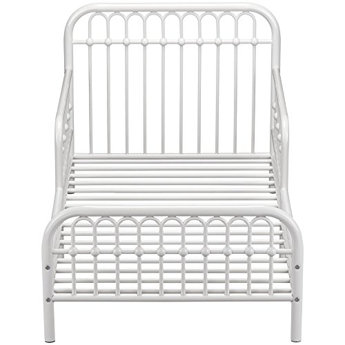 Little Seeds Monarch Hill Ivy Metal Toddler Bed, White