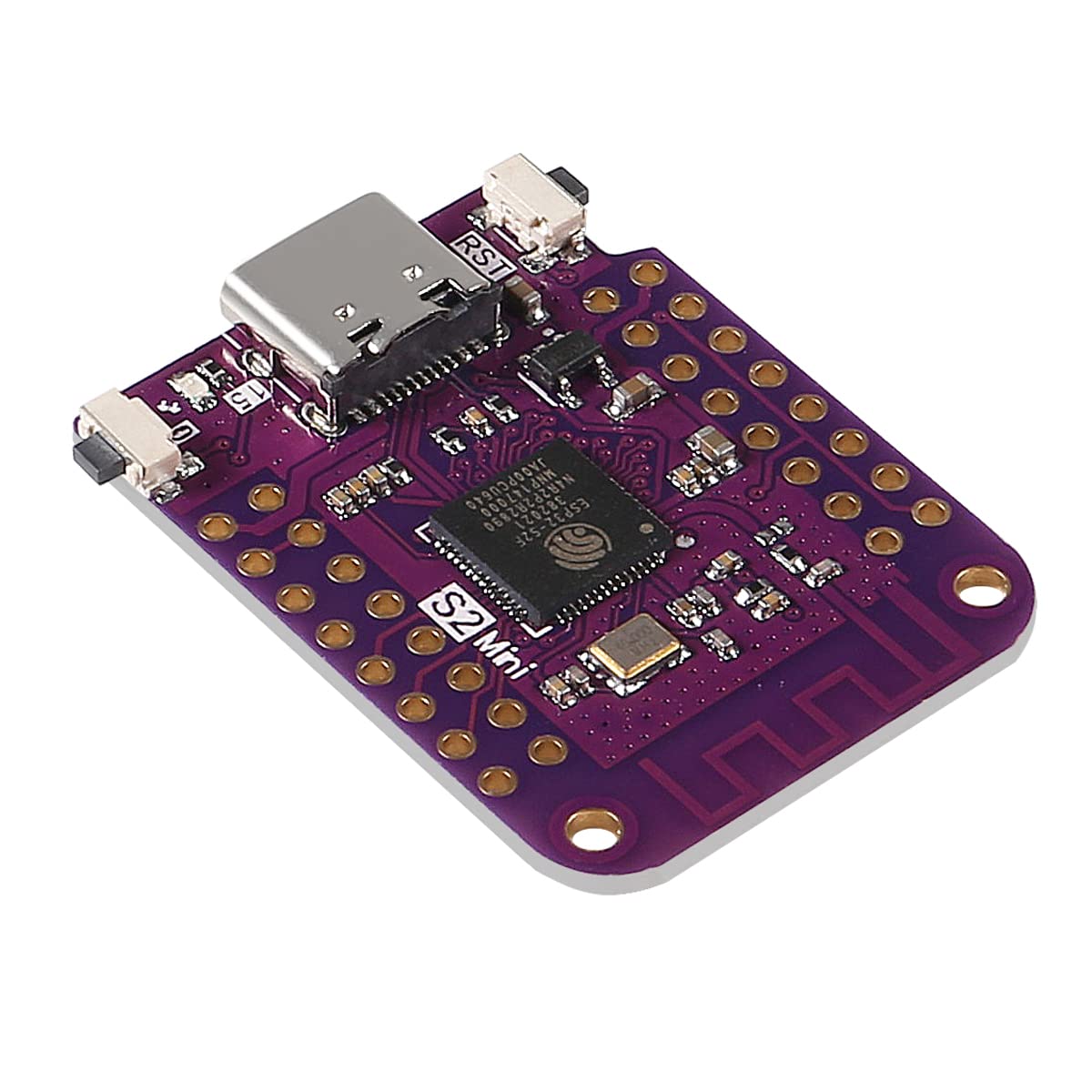 4pcs ESP32 S2 Mini WiFi Board Based ESP32-S2FN4R2 ESP32-S2 4MB Flash Type-C Connect Compatible with Arduino,MicroPython for LOLIN D1 Mini Shields