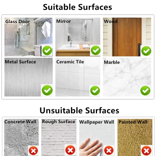 Aussido Large Wall Hooks for Hanging Heavy Duty 12 Pack Adhesive Hooks for Coat Towel Waterproof and Oilproof Sticky Hooks for Bathroom Kitchen(Transparent)
