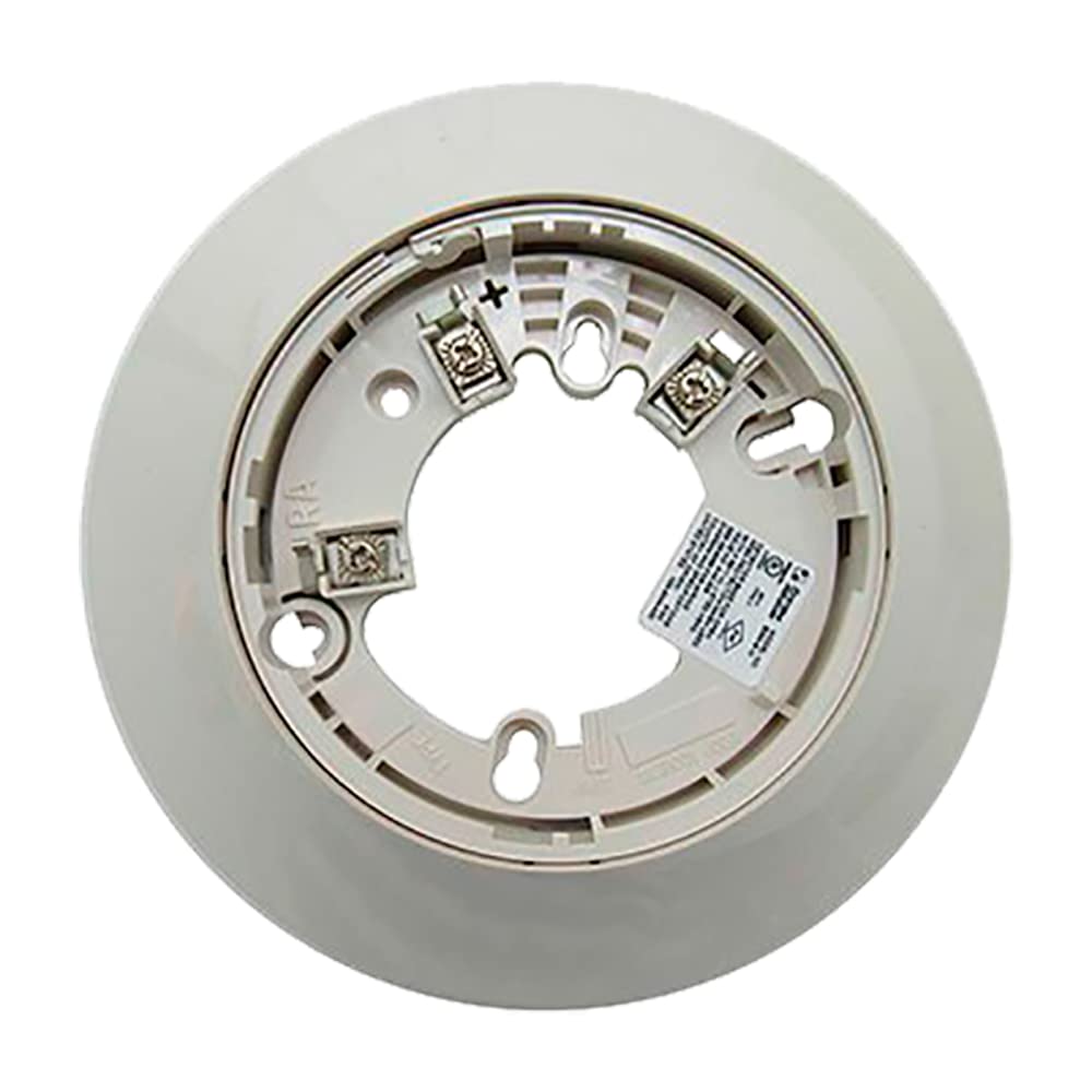 Notifier B300-6-IV - 6" Base Low-Profile Standard Flanged - Ivory