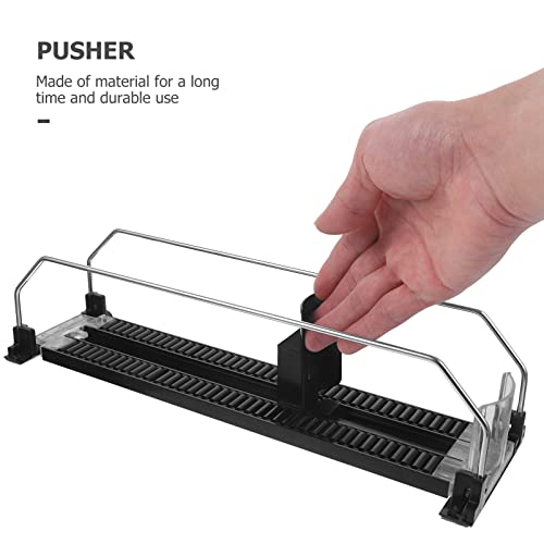 Angoily Convenience Store Drink Propeller Drink Pusher Self-Pushing Soda Can Organizer for Refrigerator Holds up to 5 Cans Beer Can Water Bottle Storage for Pantry,Kitchen