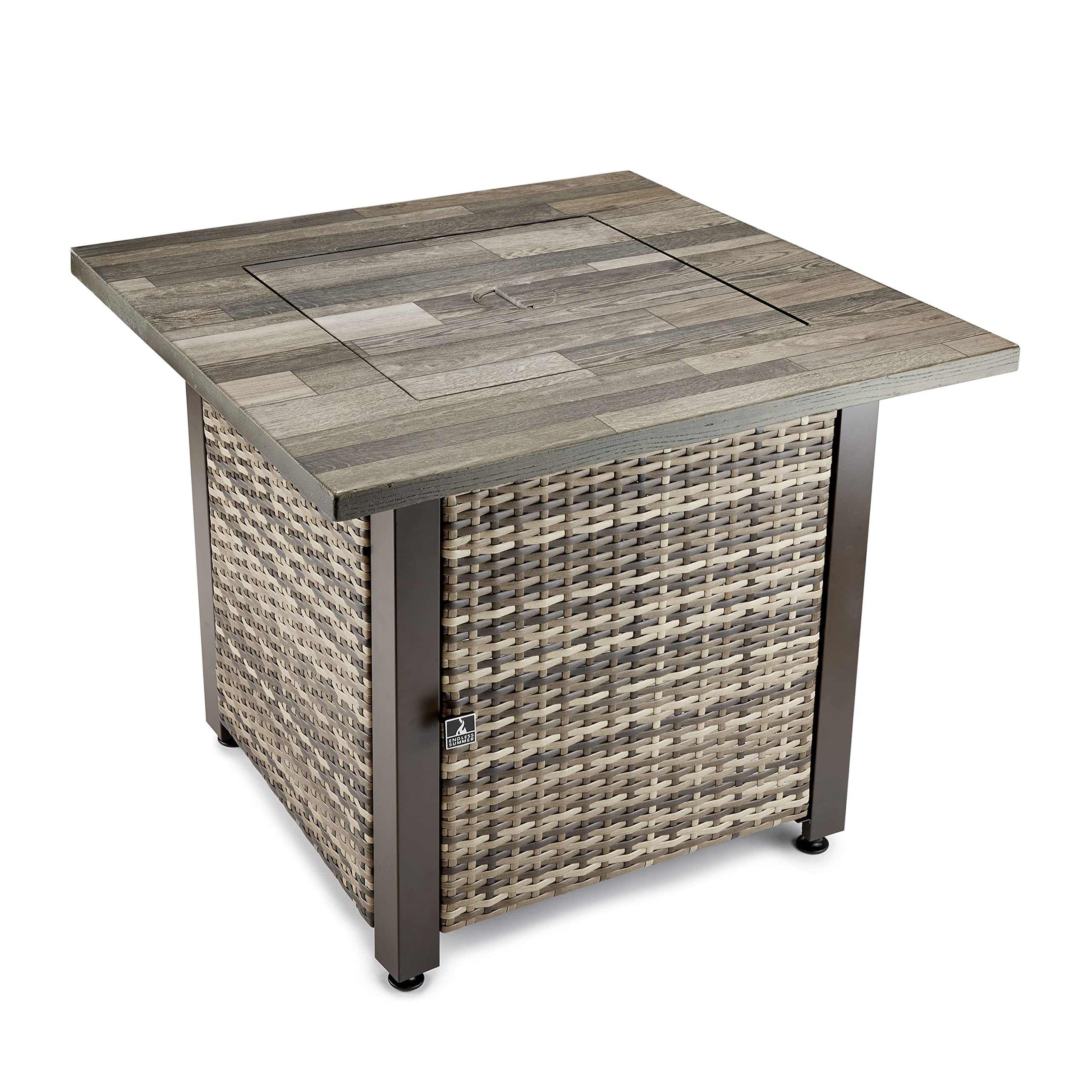 Aiden Brown 30β Square Gas Fire Table